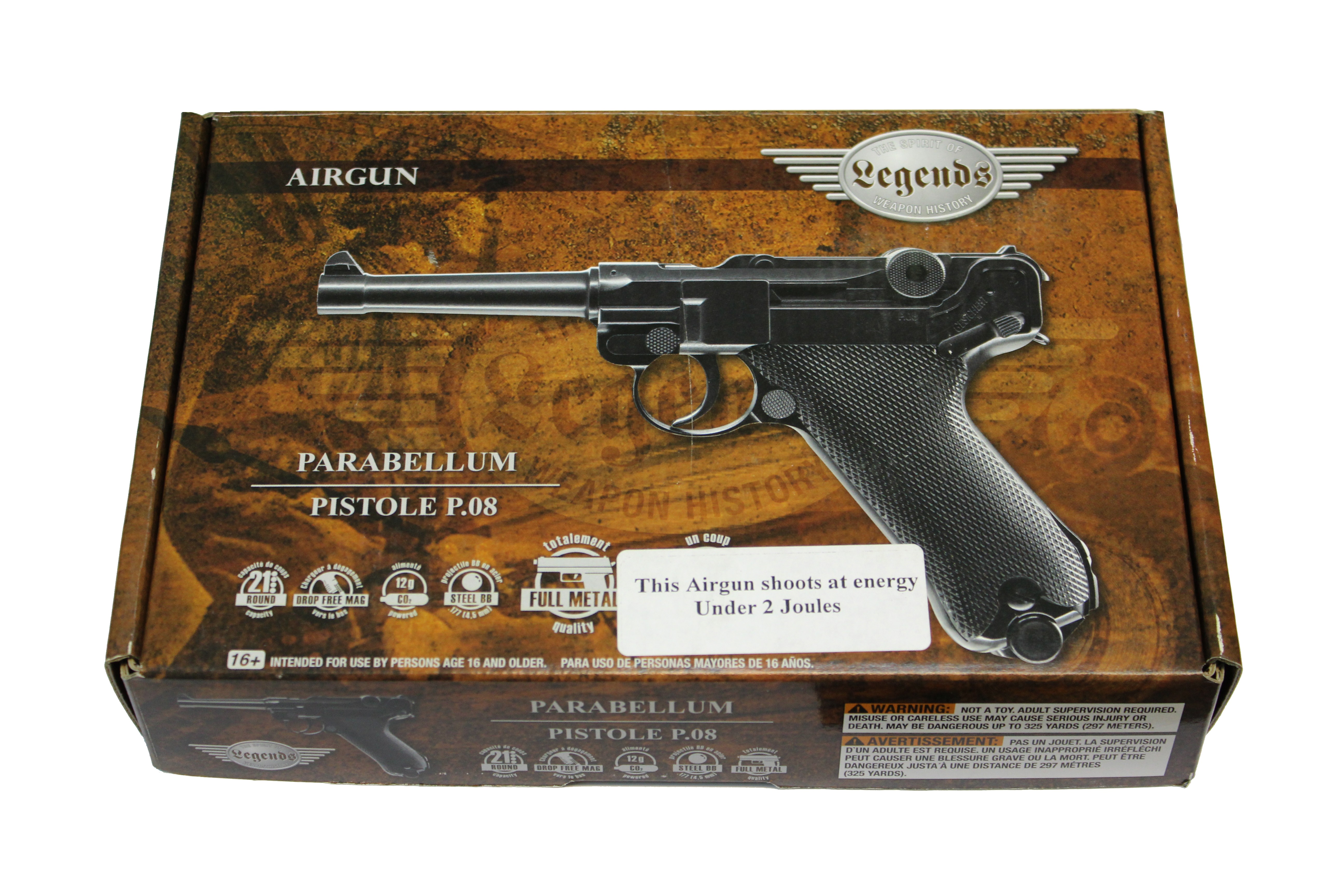 UMAREX P08 CO2 4.5mm