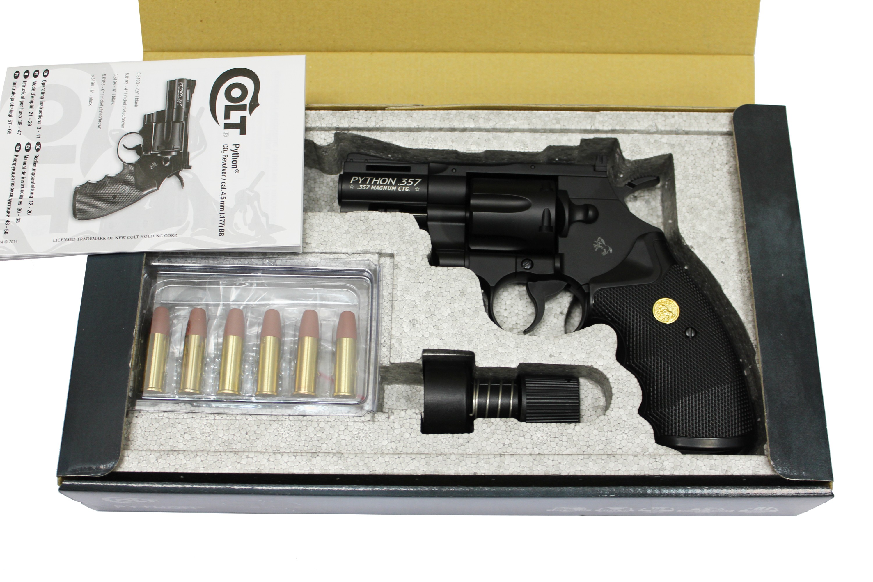 UMAREX - PYTHON .357 2.5" CO2 4.5mm