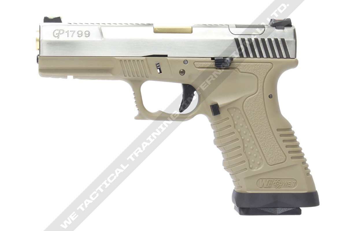WE GP1799 T4 SV/GD/TAN - 瓦斯鎗