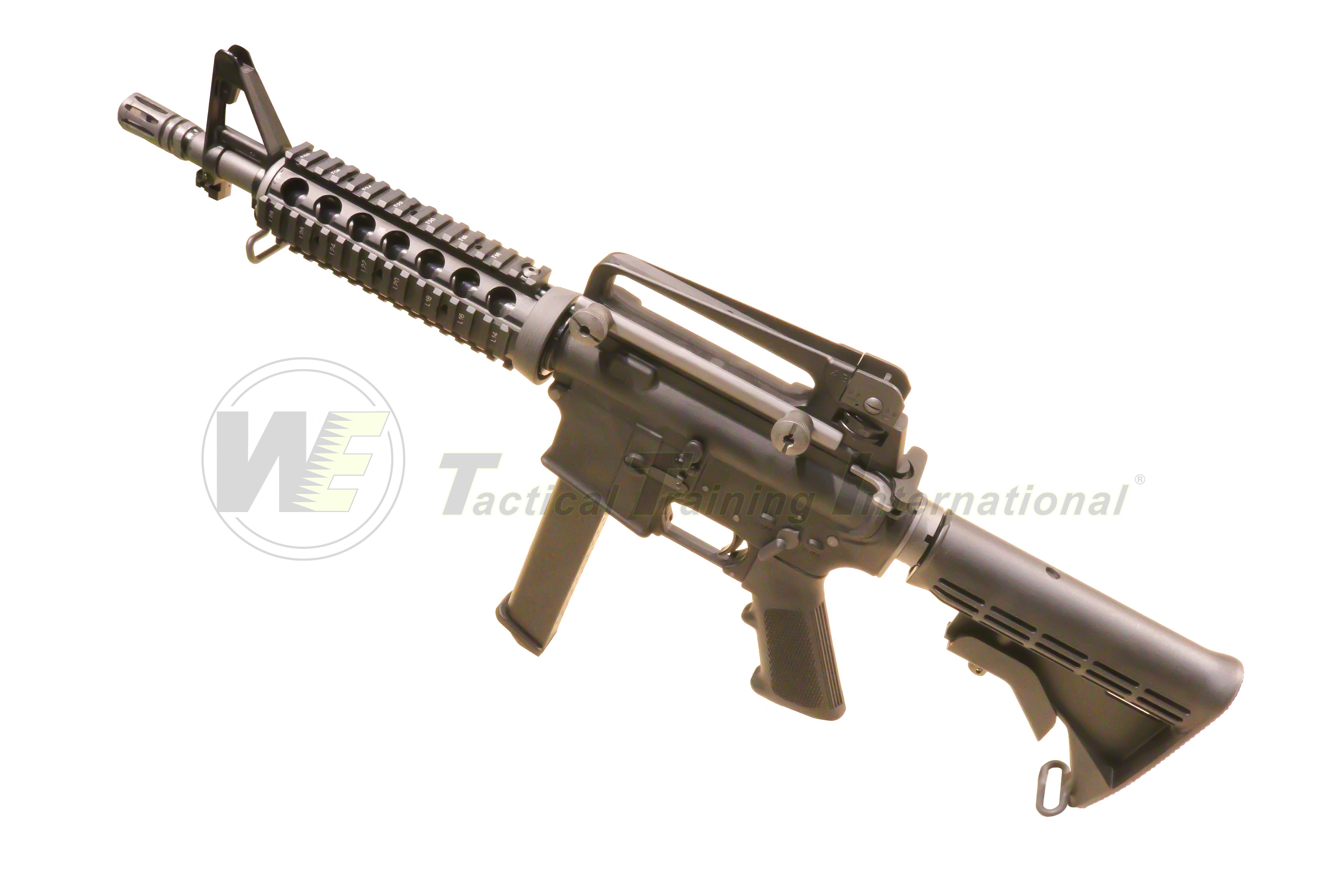 WE M4 CQB PCC GBB BK - 瓦斯長鎗 - 瓦斯鎗