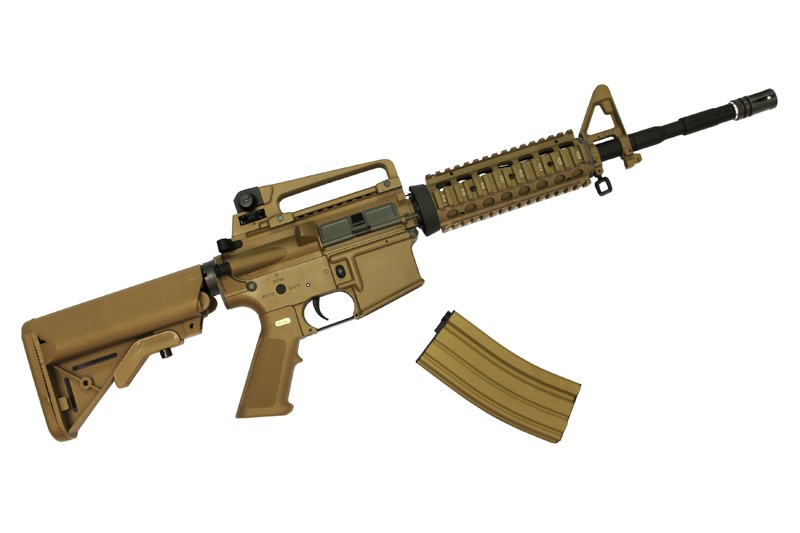 WE M4 RIS AEG TAN